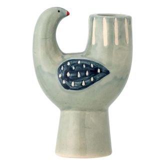 Bloomingville Bougeoir oiseau en gr&egrave;s Trudy Bloomingville