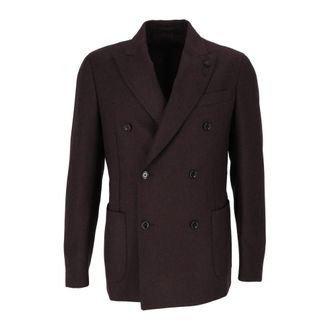 Lardini Giacca Roma - Homme - Vestes - Brun - Taille: XL