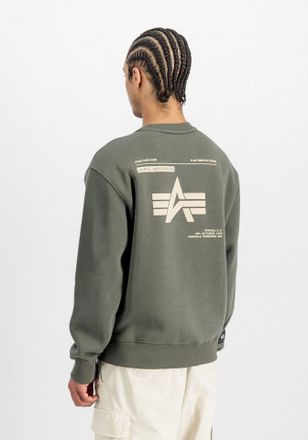 Alpha Industries Sweater Label Backprint Sweatshirt