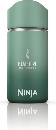 Ninja 300 ml Sip Perfect Trinkflasche für Heißgetränke, BPA-frei, spülmaschinenfest, Thermosflasche, Grün, DW1203EUUKGN