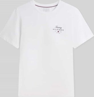 Tommy Hilfiger Regular Fit T-Shirt aus reiner Baumwolle