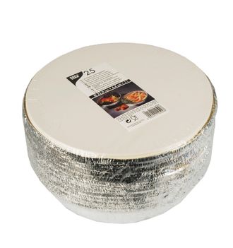 Papstar 14509 Aluschalen, Aluminium, Silber, 12 x 23 x 23 cm