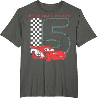 Disney Pixar Cars 5. Geburtstag Rennfahrer McQueen T-Shirt