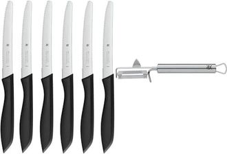 WMF Classic Line Fr&uuml;hst&uuml;cksmesser Set 6-teilig, 23 cm & Profi Plus Kartoffelsch&auml;ler Pendelklinge 19 cm