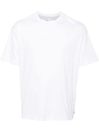 Eleventy t-shirt à logo imprimé - Blanc