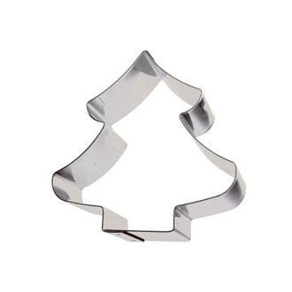 G&ouml;bel Nonnette Sapin de No&euml;l - Emporte-pi&egrave;ces en Inox - 10 x 10 x 3 cm - D&eacute;coupe Precise et Soign&eacute;e - Ustensile Professionnel - Fabrication Fran&ccedil;aise