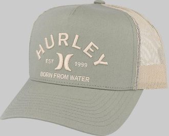 Hurley Hurley From Water Trucker Cap vintage green