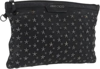 Jimmy Choo London Pre-owned Clutch Bag - - Pre-owned - Damen - Schwarzk - ONE SIZE