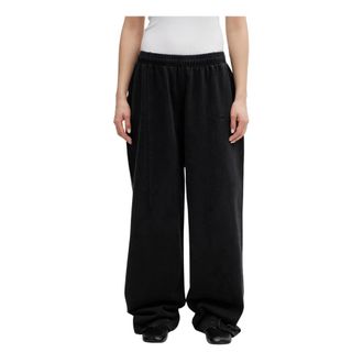 VETEMENTS Cut Sweatpants - - Trousers - Damen - Schwarzk - M