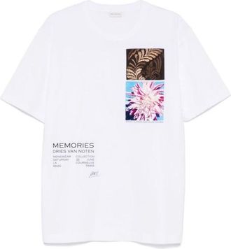 Dries Van Noten Homme, Tops, Blanc, Taille: M Heer PR