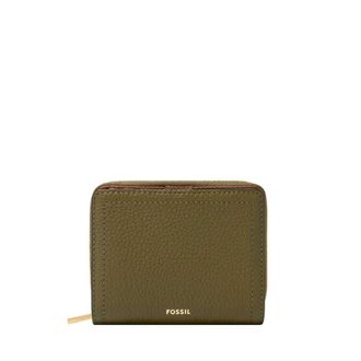 Fossil Damen Logan Reisezubeh&ouml;r-Bi-Fold-Brieftasche, Gr&uuml;n
