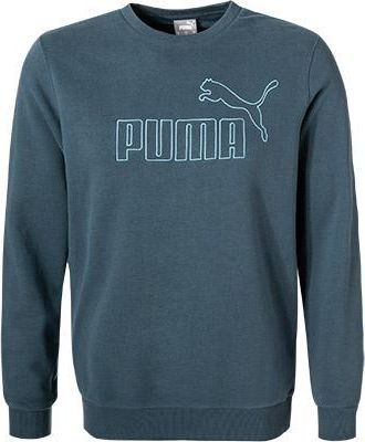 Puma Herren Sweatshirt blau Baumwolle