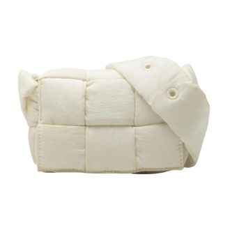Bottega Veneta Pre-owned Padded Woven Top Handle Bag - - Pre-owned - Damen - Wei&szlig; - ONE SIZE