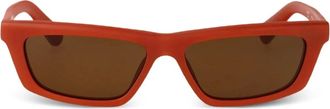 Jacquemus Femme, Accessoires, Brun, Taille: ONE Size Trapezi Lunettes de soleil