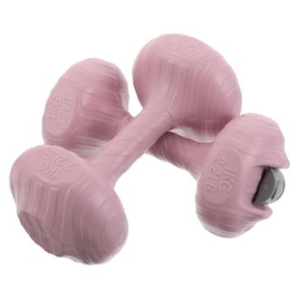 Aboofan 2 St&uuml;ck Wasserbef&uuml;llbare Hanteln 1 kg Weiche Ger&auml;uschlose Aerobic Handgewichte in Pink Tragbare Trainingsgewichte f&uuml;r Wassergymnastik und Fitness Zuha