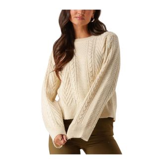 Modström Damen, Strickwaren, Beige, SGröße