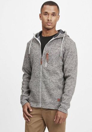 Blend Cardigan BHPinheiro Fleecejacke mit Kapuze und Eingrifftaschen
