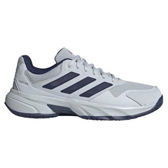 adidas Adidas Herren CourtJam Control 3 Clay Tennis Shoes, Halo Blue/Dark Blue/Team Shock pink 2, 42 2/3 EU