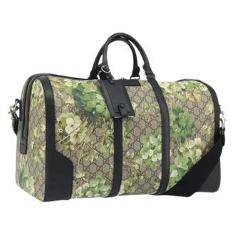 Gucci Sac Boston Pre-owned - Femme - Pre-owned - Vert - Taille: ONE Size