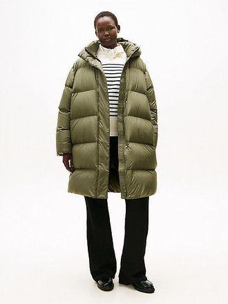 Tommy Hilfiger Manteau matelass&eacute; Curve d&eacute;perlant &agrave; capuche