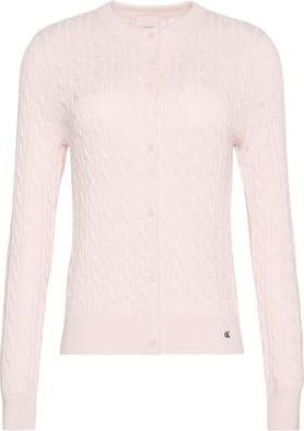 Calvin Klein Cardigan c&ocirc;tel&eacute; en laine m&eacute;lang&eacute;e