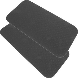 BESTONZON 2 St&uuml;ck rutschfeste N&auml;hmaschinenmatte aus Dickem Material Schalld&auml;mpfende Fu&szlig;pedalmatte f&uuml;r N&auml;hmaschinen und Fitnessger&auml;te Langlebige Anti Rutsch Unte