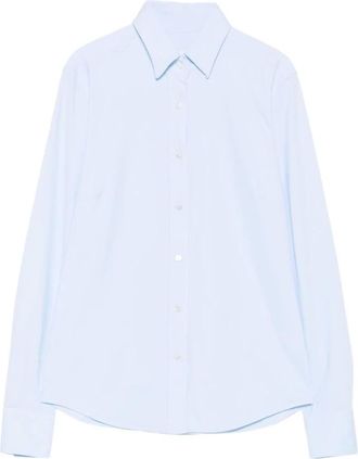 Xacus Femme, Blouses et Chemises, Bleu, Taille: 36 FR Sara Shirt