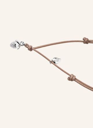 Tamara Comolli Tamara Comolli Armband Bracelet Mymikado With Diamond Pav&eacute; Aus 18 Karat Wei&szlig;gold Mit Diamant Pav&eacute; silber