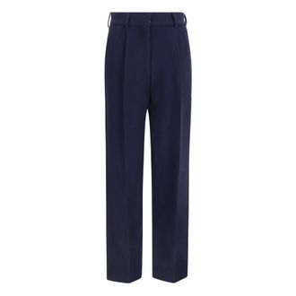 Blaz&eacute; Milano Alcanara Fox Hose - - Trousers - Damen - Blau - M