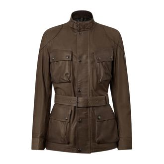 Belstaff Trialmaster Panther Icon Jacket - Homme - Vestes - Brun - Taille: XL