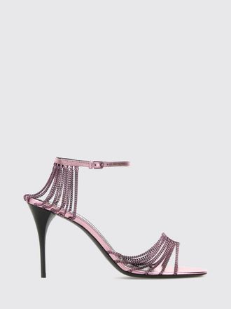 Saint Laurent Sandales &agrave; Talons Femme couleur Gris
