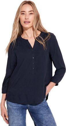 Street One Damen A344659 Viskose Bluse, deep Blue, 42