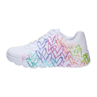 Skechers Femme, Chaussures, Blanc, Taille: 36 EU UNO Baskets