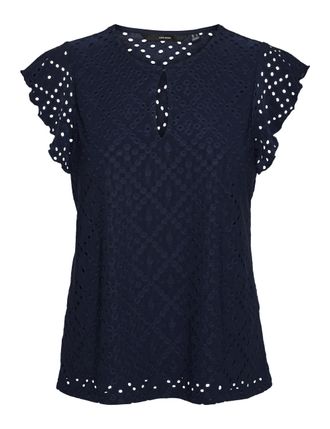 Vero Moda Vmtassa Ss O-Neck Top JRS Ga