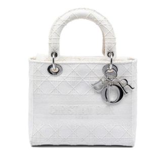 Dior Pre-owned Lady D-Lite Handtasche - - Pre-owned - Damen - Wei&szlig; - ONE SIZE