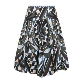 Pucci Femme, Pantalons, Multicolore, Taille: 38 FR Silk Pants