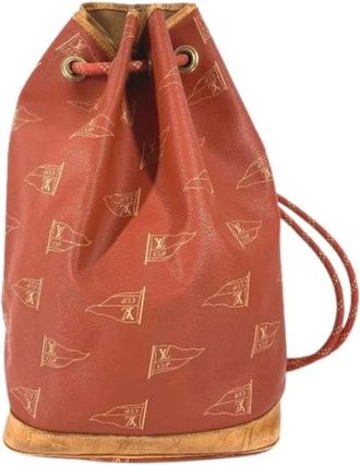 Louis Vuitton unisex, Pre-owned, Orange, Taille: ONE Size Sac Seau Pre-owned