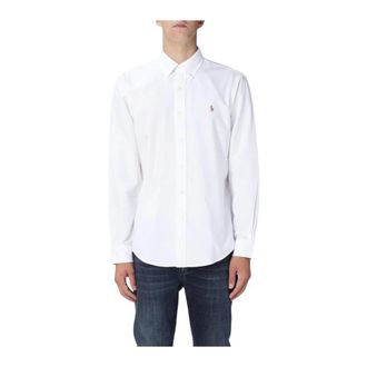 Polo Ralph Lauren Homme, Chemises, Blanc, Taille: XL Chemise Oxford en coton
