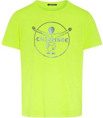 Chiemsee T-Shirt mit changierendem CHIEMSEE Printrint - GOTS zertifiziert