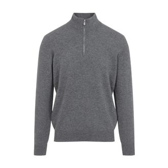 Brunello Cucinelli Herren, Strickwaren, Grau, XLGr&ouml;&szlig;e