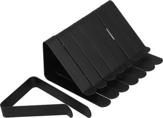 Milisten 8stücke Tischdeckenclips Aus Edelstahl Für Außenbereich Picknicktischdeckenclips Klemmen Für Tischdecken Robuste Und Windfeste Clips Für Verschiedene 