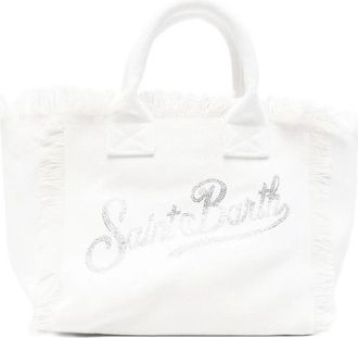 MC2 Saint Barth Femme, Sacs, Blanc, Taille: ONE Size Colette Tote
