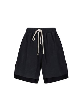 Rick Owens Lambskin Shorts