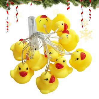 Generico LED-Lichterkette, wasserdicht, f&uuml;r den Au&szlig;enbereich, leuchtende Enten-Design, f&uuml;r den Au&szlig;enbereich, Pergola, Camping, Garten, Zelt, Zaun, Hof, Balkon