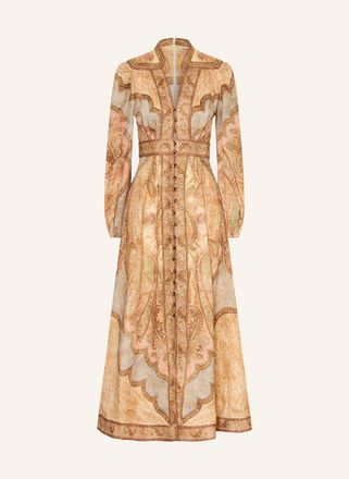 Zimmermann Leinenkleid Wanderlust beige
