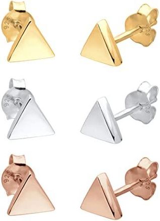 Elli Boucles dOreilles - Femme - Argent - 925/1000 Rosé Plaqué Or - 312930314