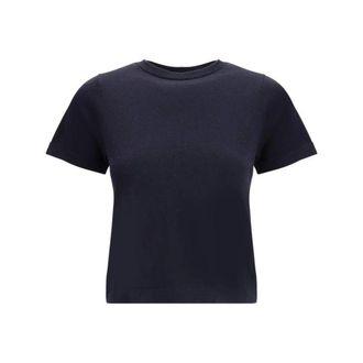 Extreme Cashmere Femme, Tops, Bleu, Taille: ONE Size T-shirt &agrave; Manches Courtes en Cachemire