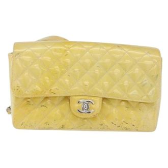 Chanel Pre-owned Vintage Schultertasche - - Pre-owned - Damen - Gelb - ONE SIZE