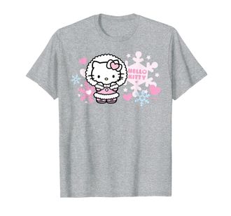 Hello Kitty Charmmy Love Hearts Winter-Valentinstag-Klassiker T-Shirt