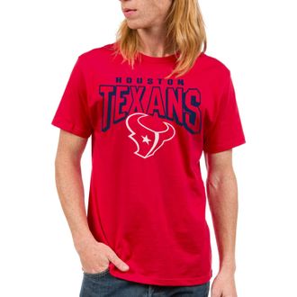 Junk Food Clothing x NFL - Houston Texans - Bold Logo - Unisex Adult Short Sleeve Fan T-Shirt for Men and Women - Size XX-Large